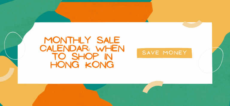 Monthly Sale Calendar: When to Shop in Hong Kong - Mycouponcodes News